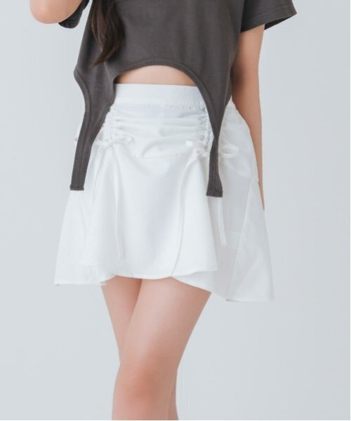 by LOVEiT スカート 「Cuugal8月号掲載」ドロストフリルスカート キッズ 子供服 女の子 : ZOZOTOWN Yahoo!店 - 通販 - Yahoo!ショッピング