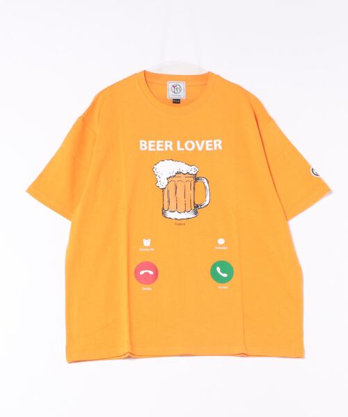 tシャツ Tシャツ メンズ YOIDORE Beer Incoming call TEE :79269077:ZOZOTOWN Yahoo!店 ...