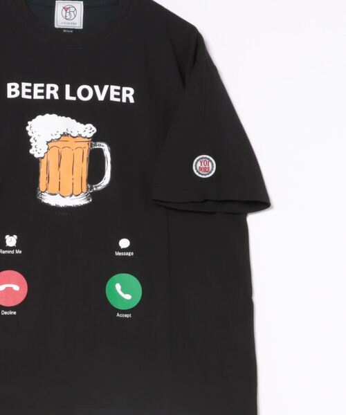 JUGLANS tシャツ YOIDORE Beer Incoming call TEE メンズ レディース : ZOZOTOWN Yahoo ...