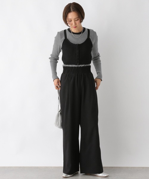 LEPSIM パンツ スラックス スラックスギャザーワイドパンツ 992020 レディース : ZOZOTOWN Yahoo!店 - 通販 ...