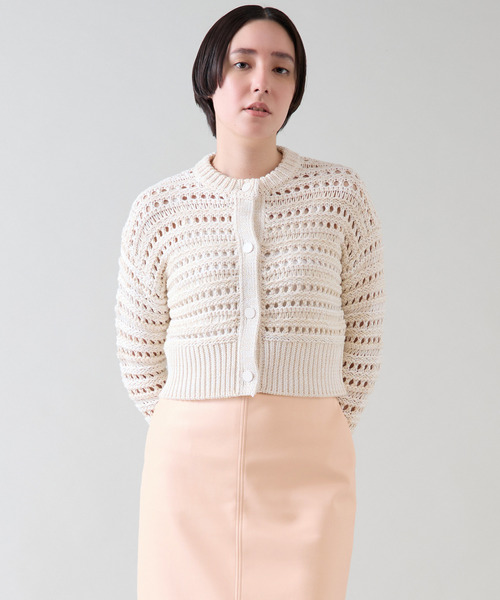 martinique 「martinique」 ニットカーディガン FREE ホワイト レディース : ZOZOTOWN Yahoo!店 - 通販 - Yahoo!ショッピング