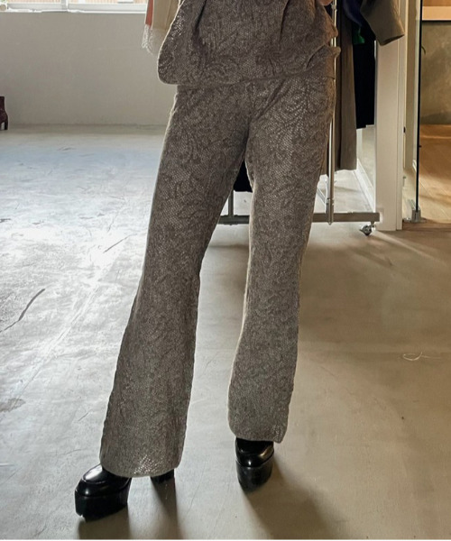 パンツ LACE LIKE KNIT PANTS レディース : 68546079 : ZOZOTOWN Yahoo!店 - 通販 - Yahoo!ショッピング