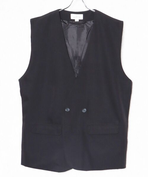 「TIMELY WARNING」 ベスト MEDIUM ブラック メンズ : 86808079 : ZOZOTOWN Yahoo!店 - 通販 - Yahoo!ショッピング