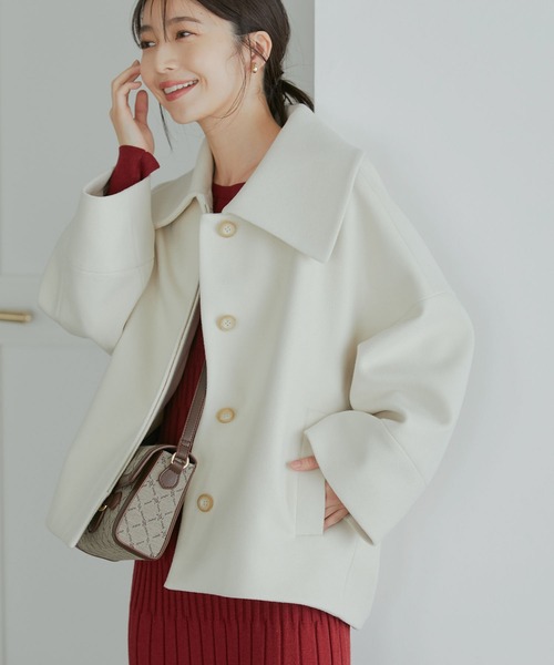 VIS（ビス） コート M ホワイト レディース : ZOZOTOWN Yahoo!店 - 通販 - Yahoo!ショッピング