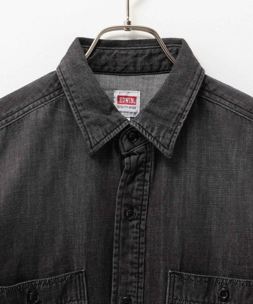 シャツ EDWIN DENIM WORK SHIRTS メンズ : 82298080 : ZOZOTOWN Yahoo!店 - 通販 ...