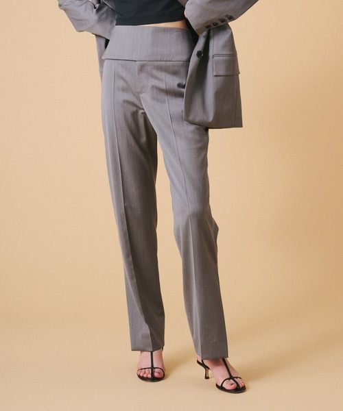 COLUMN 「COLUMN」 パンツ 38 グレー レディース : ZOZOTOWN Yahoo!店 - 通販 - Yahoo!ショッピング