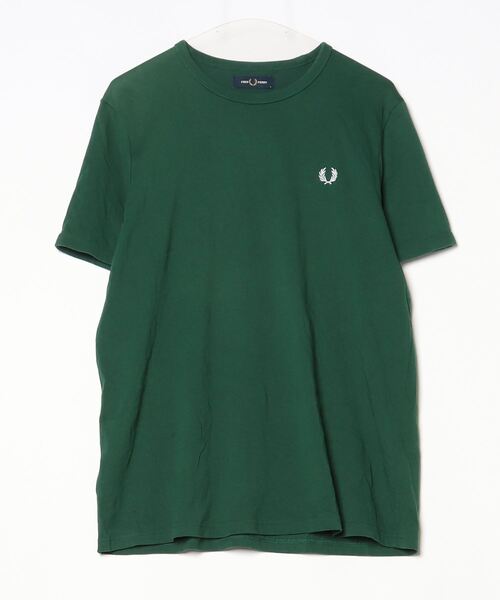 FRED PERRY 「FRED PERRY」 半袖Tシャツ L グリーン レディース : ZOZOTOWN Yahoo!店 - 通販 - Yahoo!ショッピング