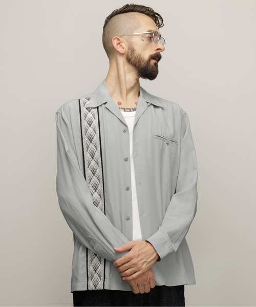 Schott N.Y.C（ショット） 「schott」 長袖シャツ M グレー メンズ : ZOZOTOWN Yahoo!店 - 通販 - Yahoo!ショッピング