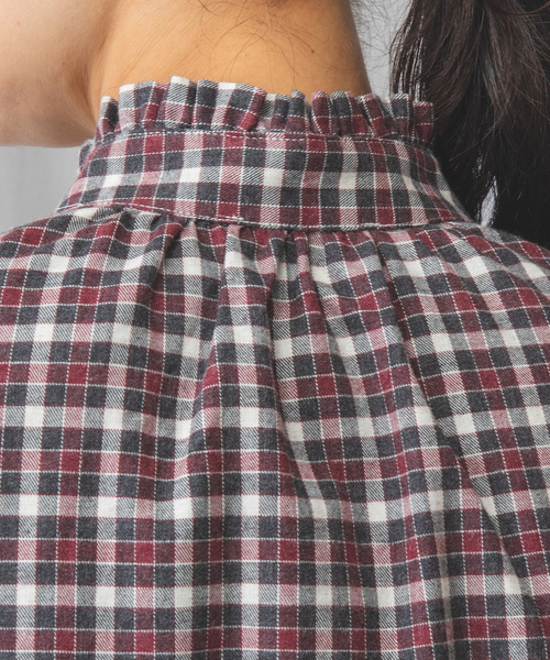 NARACAMICIE（ナラカミーチェ） ブラウス シャツ 「NARACAMICIE」ネル