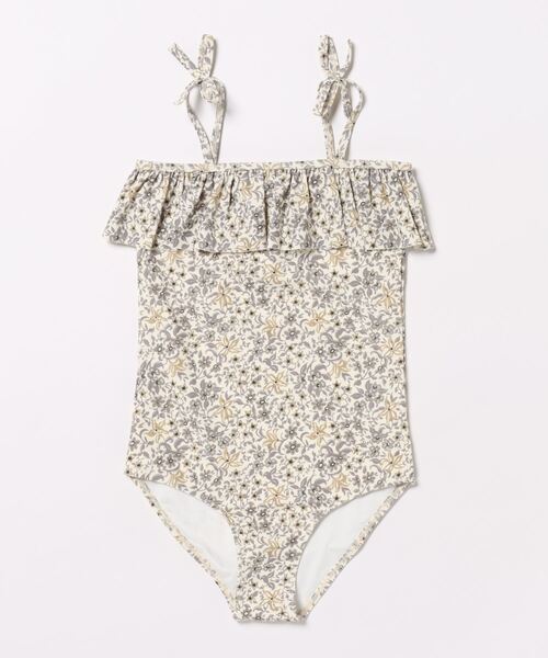 Rylee + Cru ベビー 「Bs」「it」「Rylee＋Cru」RUFFLE ONE-PIECE || BLUE FLORAL キッズ ...