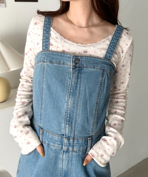 CLEA tシャツ Tシャツ 小花柄レースデザイン長袖トップス レディース : ZOZOTOWN Yahoo!店 - 通販 - Yahoo!ショッピング