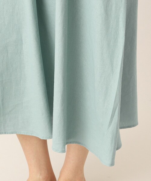 Dessin ワンピース 「洗える」リネンブレンドキーネックワンピース レディース : ZOZOTOWN Yahoo!店 - 通販 ...