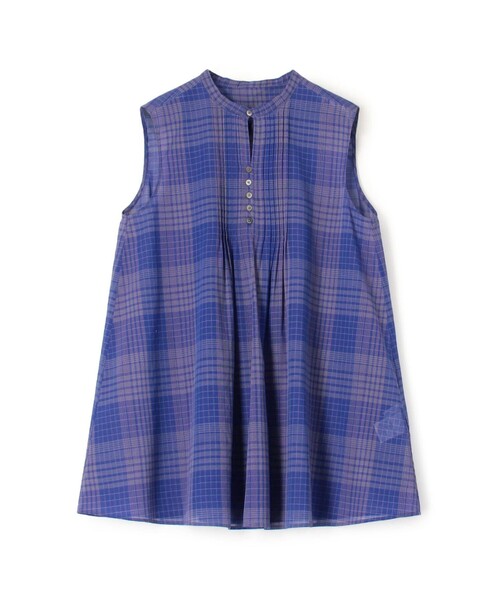 MACPHEE 「MACPHEE」 ノースリーブチュニック 36 ブルー レディース : ZOZOTOWN Yahoo!店 - 通販 - Yahoo!ショッピング