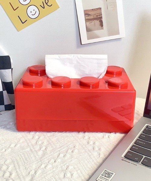 MGV（エムジーヴィー） インテリア Toy block tissue case : ZOZOTOWN Yahoo!店 - 通販 ...