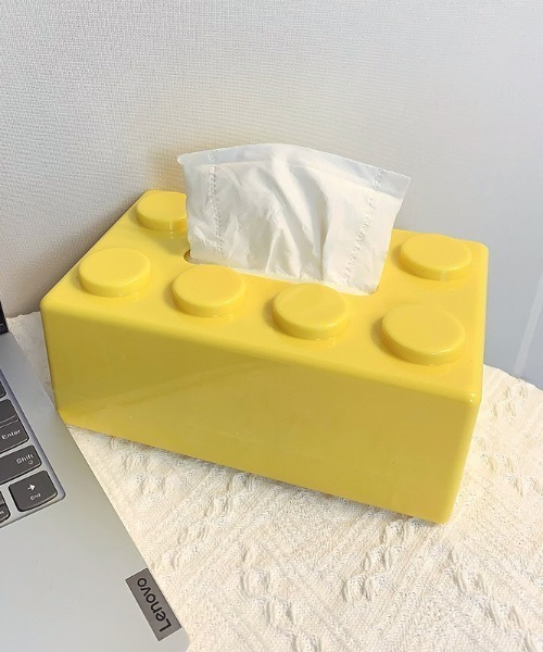 MGV（エムジーヴィー） インテリア Toy block tissue case : ZOZOTOWN Yahoo!店 - 通販 ...
