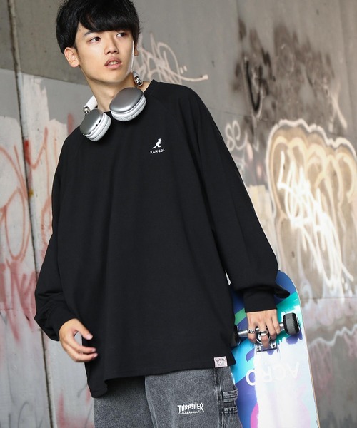 「KANGOL」 「ZIP FIVE」長袖Tシャツ LARGE ブラック メンズ : 89767088 : ZOZOTOWN Yahoo!店 - 通販 - Yahoo!ショッピング