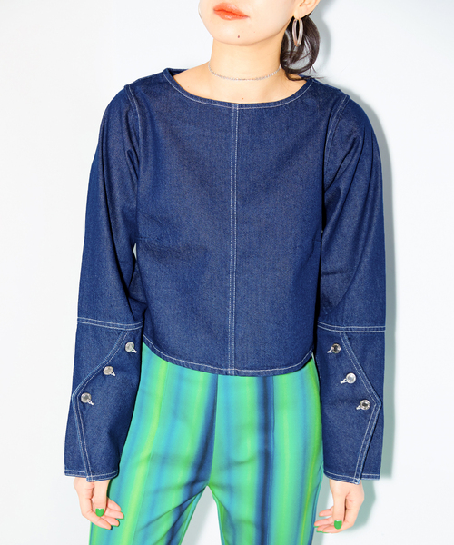 CITYSHOP シャツ ブラウス 「Hosbjerg/ホスビョーグ」IVORY GAYA BLOUSE：ブラウス : ZOZOTOWN ...