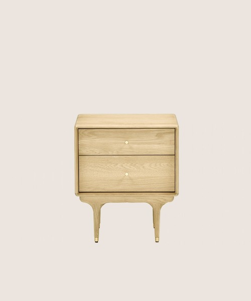 TIMELESS COMFORT 家具 JULIE（ジュリー）BED SIDE TABLE WHITE OAK : ZOZOTOWN Yahoo!店 - 通販 - Yahoo!ショッピング