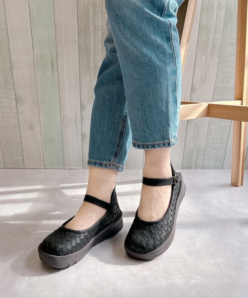 Rin clover（リンクローバー） パンプス 厚底 編み込み スクエアトゥ ストラップパンプス「2025新作」 : ZOZOTOWN Yahoo!店 - 通販 - Yahoo!ショッピング