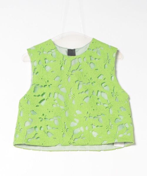 LANVIN en Bleu 「LANVIN Bleu」 ノースリーブブラウス 38 ライトカーキ レディース : ZOZOTOWN Yahoo!店 - 通販 - Yahoo!ショッピング