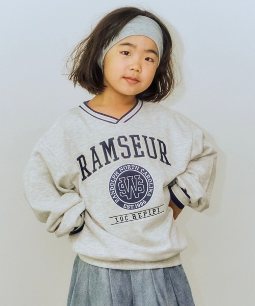 スウェット 「10C REPIPI」カレッジラインリブスウェット キッズ : 86678093 : ZOZOTOWN Yahoo!店 - 通販 - Yahoo!ショッピング