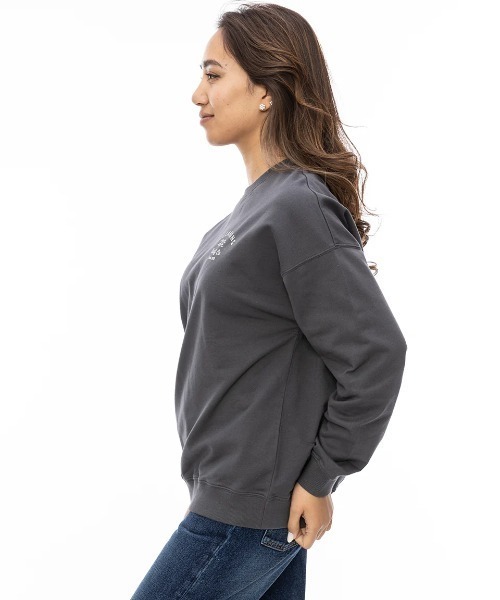 BILLABONG トレーナー スウェット レディース SOFT CLEAN ARCH LOGO 「2024年秋冬モデル」/ビラボンロゴ ...