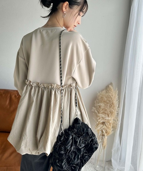 Yahoo!オークション - 「classicalelf」 長袖カットソー MEDIUM モカ ...