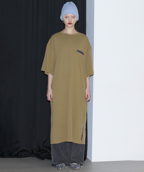 ROSE BUD 「ROSE BUD」 「GENE HEAVENS」Tシャツワンピース ONE SIZE カーキ レディース : ZOZOTOWN Yahoo!店 - 通販 - Yahoo ...