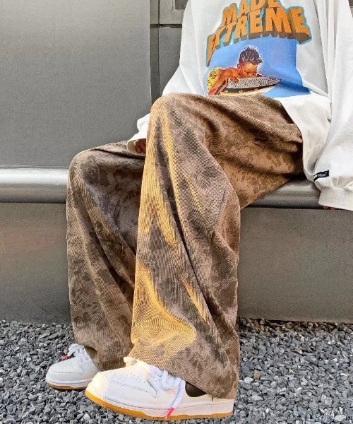 B.R.U イージーパンツ M ブラウン メンズ : ZOZOTOWN Yahoo!店 - 通販