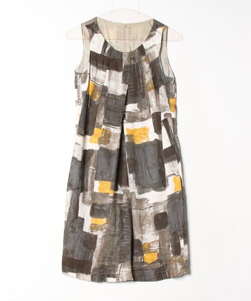 DES PRES 「DES PRES」 ノースリーブワンピース L グレー レディース : ZOZOTOWN Yahoo!店 - 通販 - Yahoo!ショッピング