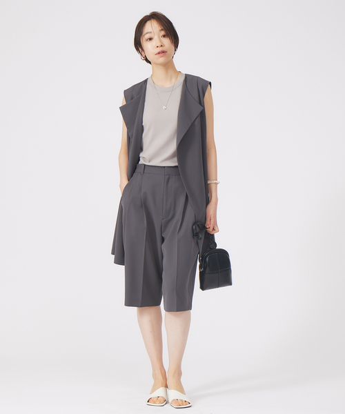 qualite（カリテ） パンツ 「セットアップ対応」ドライクロスハーフ