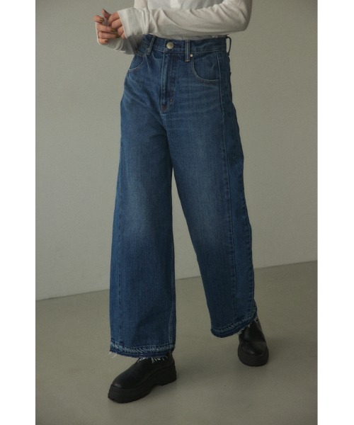 BLACK BY MOUSSY 「BLACK MOUSSY」 加工デニムパンツ 26inch ブルー レディース : ZOZOTOWN Yahoo!店 - 通販 - Yahoo!ショッピング