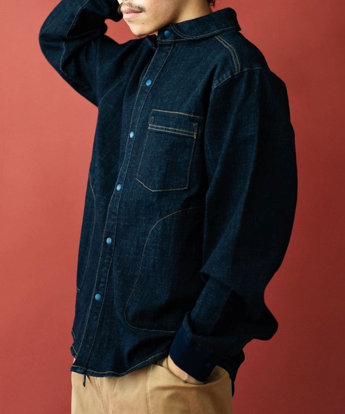 gym master 「gym master」 デニムジャケット MEDIUM インディゴブルー メンズ : ZOZOTOWN Yahoo!店 - 通販 - Yahoo!ショッピング