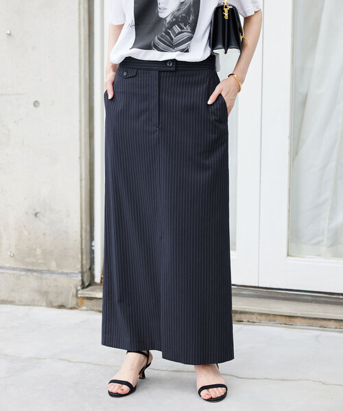 SLOBE IENA 「SLOBE IENA」 スカート 38 ネイビー レディース : ZOZOTOWN Yahoo!店 - 通販 - Yahoo!ショッピング