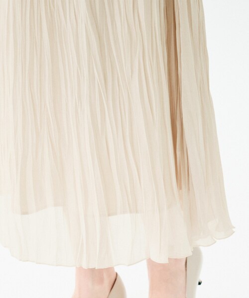 UNTITLED（アンタイトル） スカート シャイニープリーツスカート