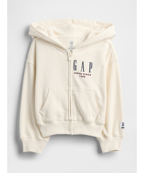 GAP パーカー 30th アニバーサリー ヴィンテージソフト GAPロゴ ジップアップパーカー (幼児・ベビー) キッズ 子供服 女の子 : ZOZOTOWN Yahoo!店 - 通販 ...