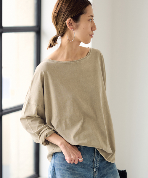 FRAMeWORK tシャツ ドライタッチコットンL/Tee レディース : ZOZOTOWN Yahoo!店 - 通販 - Yahoo!ショッピング