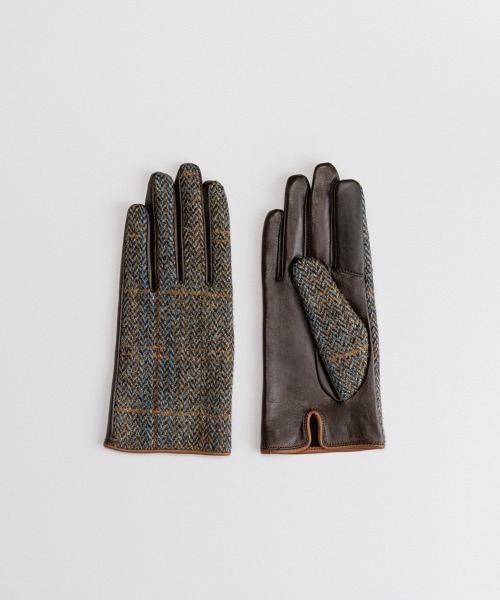 KURODA（クロダ） 手袋 「 」 Harris Tweed グローブ / スクワラン加工