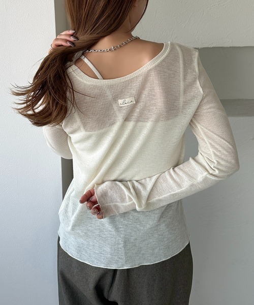 apres jour tシャツ 「apres clair」2WAYシアートップス レディース : ZOZOTOWN Yahoo!店 - 通販 - Yahoo!ショッピング