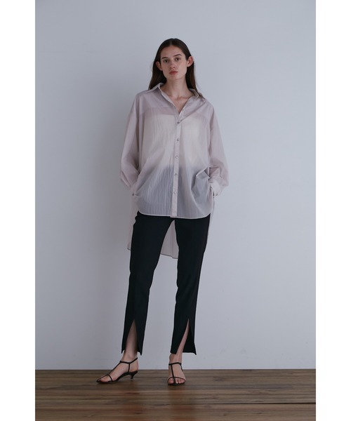 LE PHIL ブラウス シャツ リサイクルシアーナイロンオーバーシャツ レディース : ZOZOTOWN Yahoo!店 - 通販 - Yahoo!ショッピング