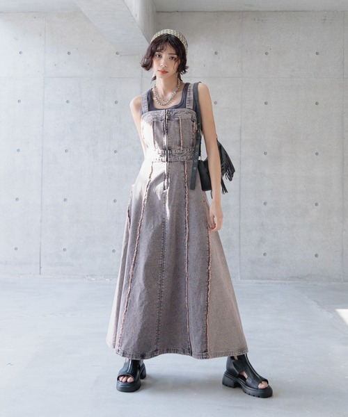 PAGEBOY 「PAGEBOY」 キャミソールワンピース FREE グレー レディース : ZOZOTOWN Yahoo!店 - 通販 - Yahoo!ショッピング