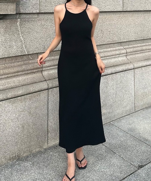 Yahoo!オークション - 「JUNOAH」 キャミソールワンピース X-LARGE チ...