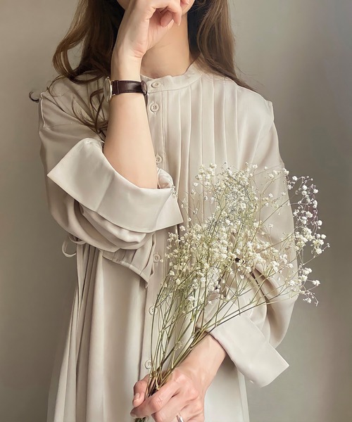 Yahoo!オークション - 「JUNOAH」 長袖ワンピース LARGE ブラック レデ...