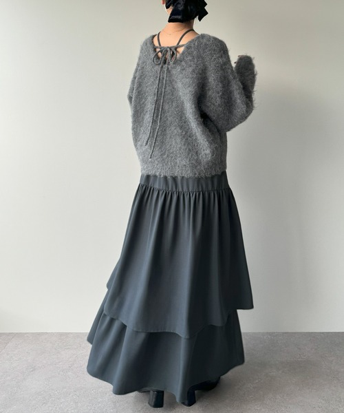 JUNOAH 「JUNOAH」 コンビワンピース SMALL グレー レディース : ZOZOTOWN Yahoo!店 - 通販 - Yahoo!ショッピング