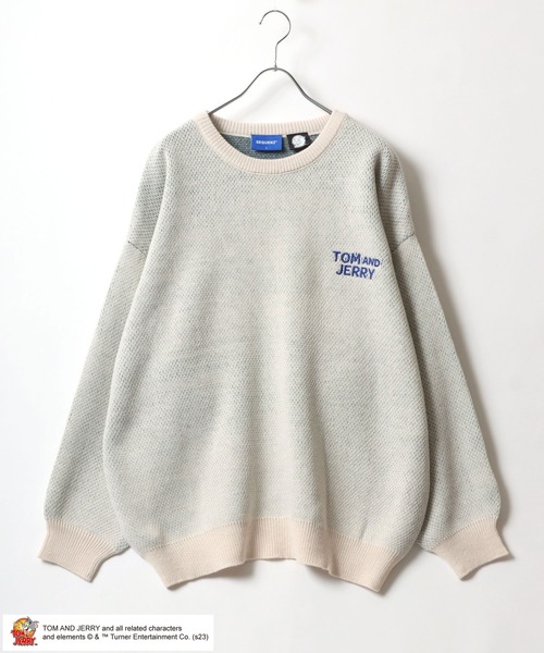 Yahoo!オークション - 「TOM&JERRY」 「sequenz」長袖ニット「tom＆jer...
