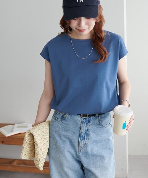 Discoat（ディスコート） tシャツ フレンチスリーブTシャツ レディース