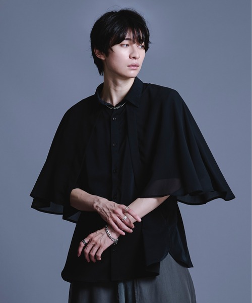 Yahoo!オークション - 「Ellno Loset」 半袖シャツ MEDIUM オフホワイ...