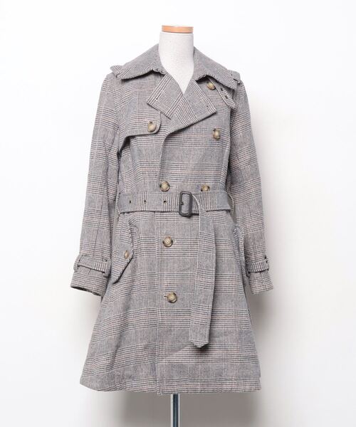 BEAMS BOY 「BEAMS BOY」 トレンチコート ONE SIZE ブラック レディース : ZOZOTOWN Yahoo!店 - 通販 - Yahoo!ショッピング