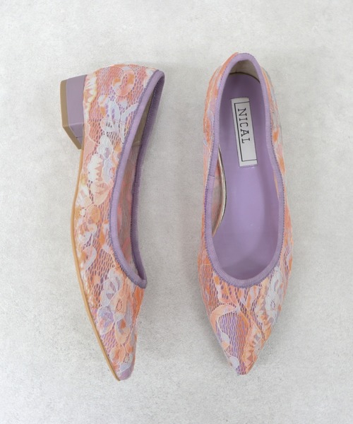 NICAL 「NICAL」 パンプス 37 パープル レディース : ZOZOTOWN Yahoo!店 - 通販 - Yahoo!ショッピング