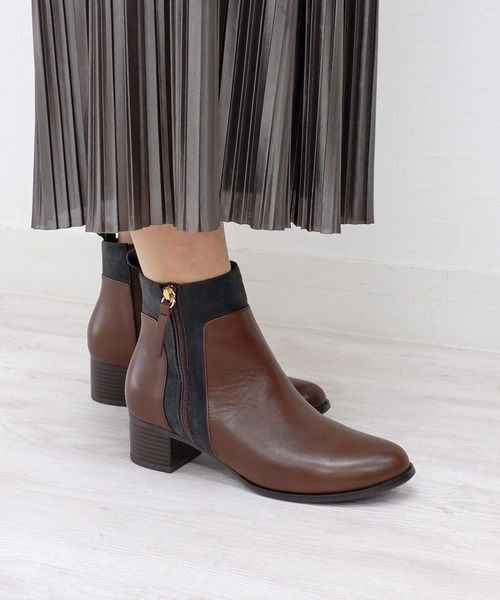 MODE KAORI（モードカオリ） ブーツ 「防滑 断熱」サイドファスナー